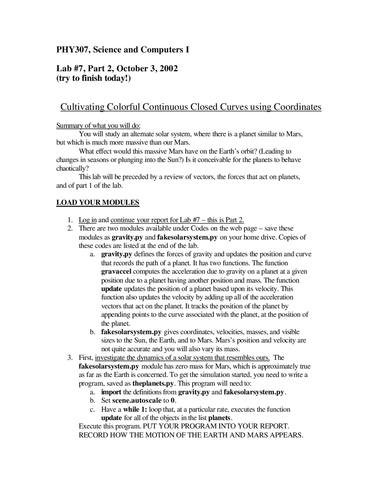 Exploring Gravitational Interactions: A Python Simulation of Planetary ...