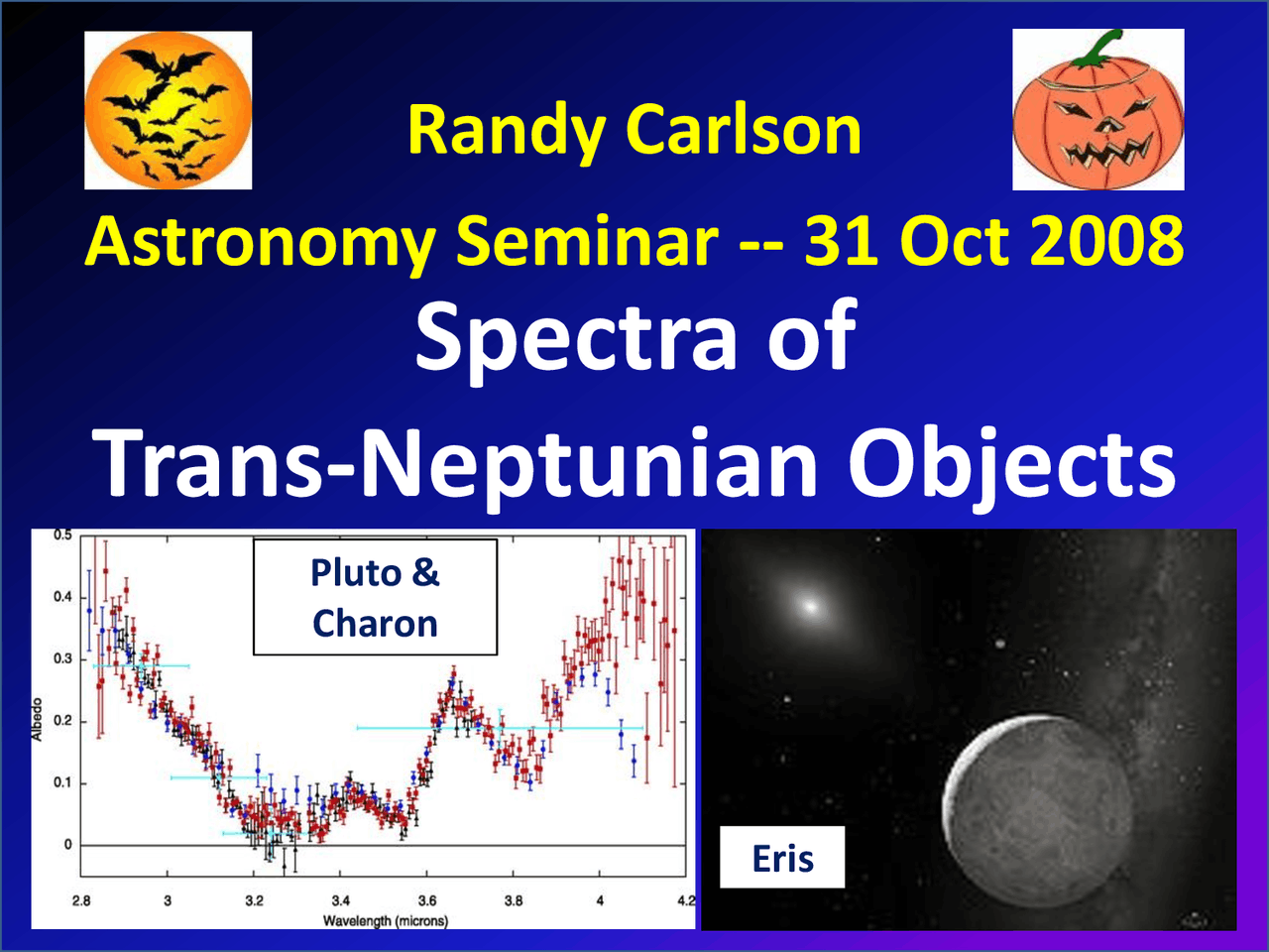 Spectra Of Trans Neptunian Objects Lecture Slides Astr 500 Docsity