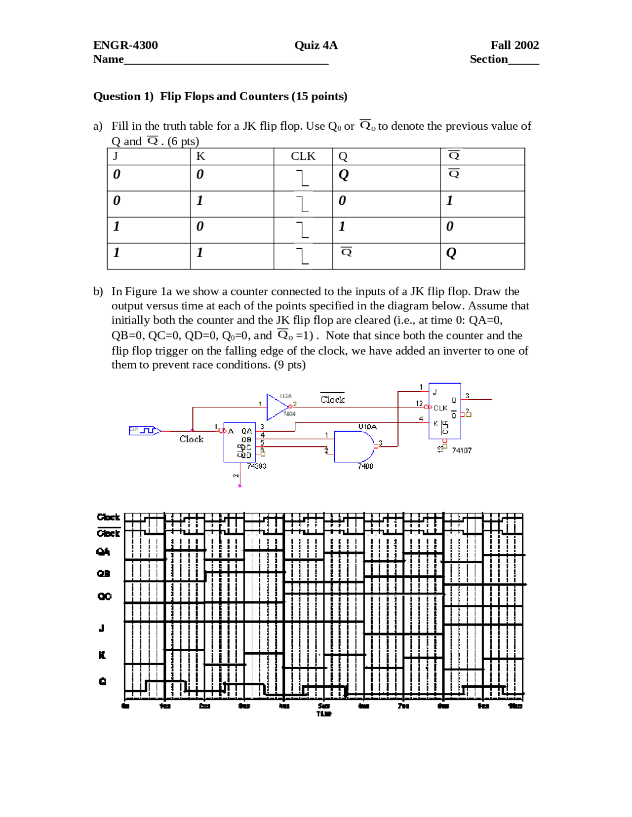 4 Questions Quiz 2 Electronic Instrumentation Engr 4300 Docsity