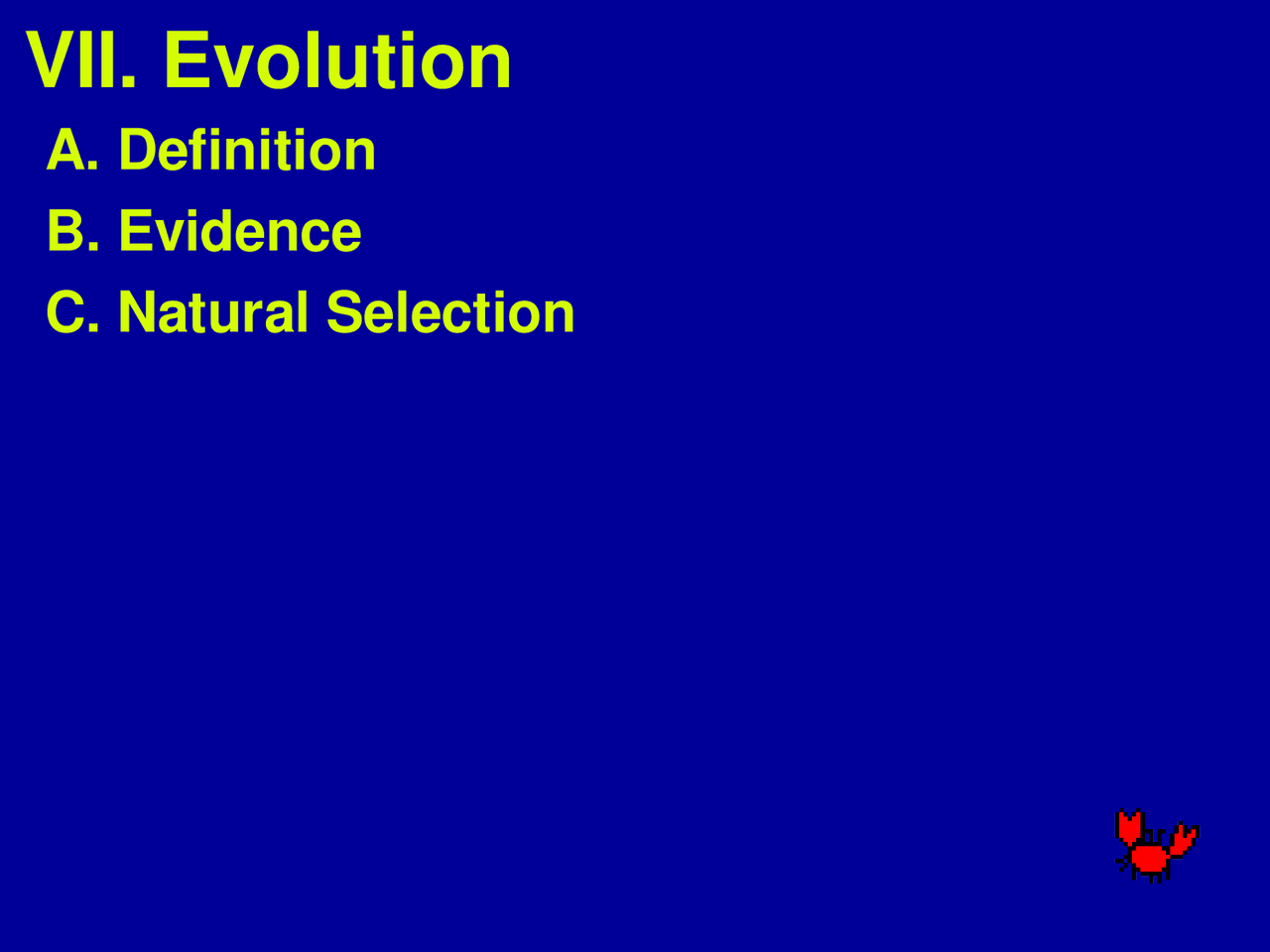 Evolution Environment Ecology Evolution Lecture Slides Bio 1060