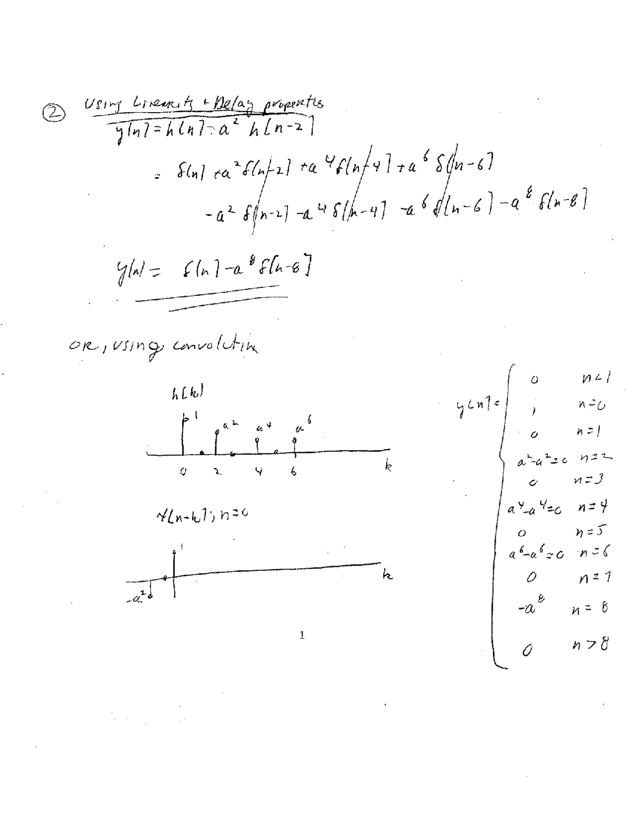 Discrete Time Signals And System Assignment 3 Ece 3240 Docsity