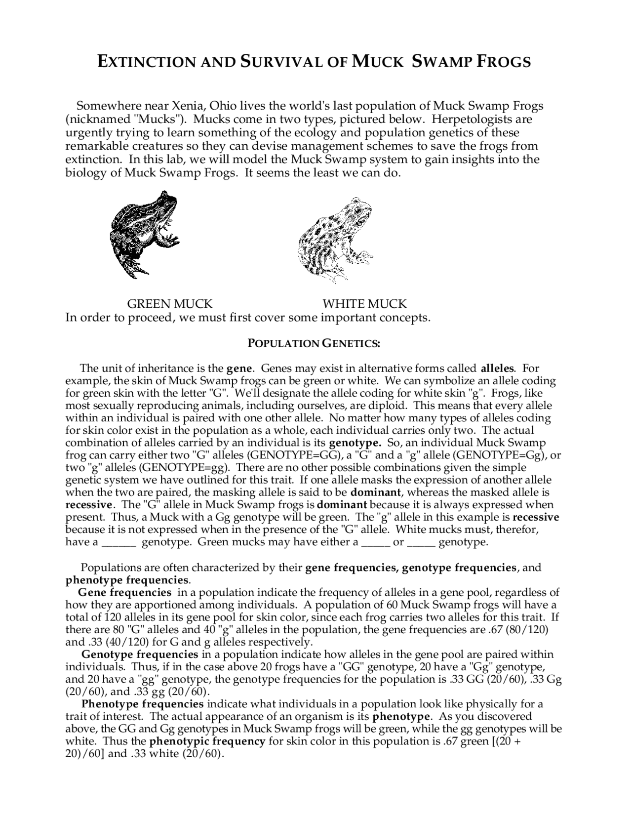 Arts of Civil Rights Movement: Extinction and Survival of Muck Swamp ...