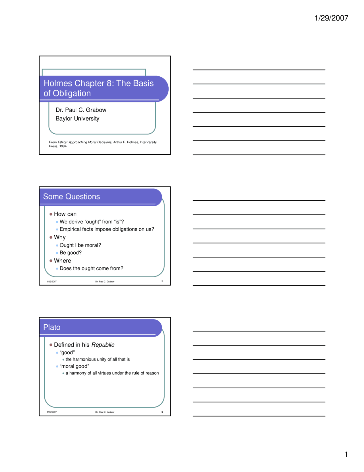 The Basis Of Obligation Of Computers In Society Csi 3101 Docsity