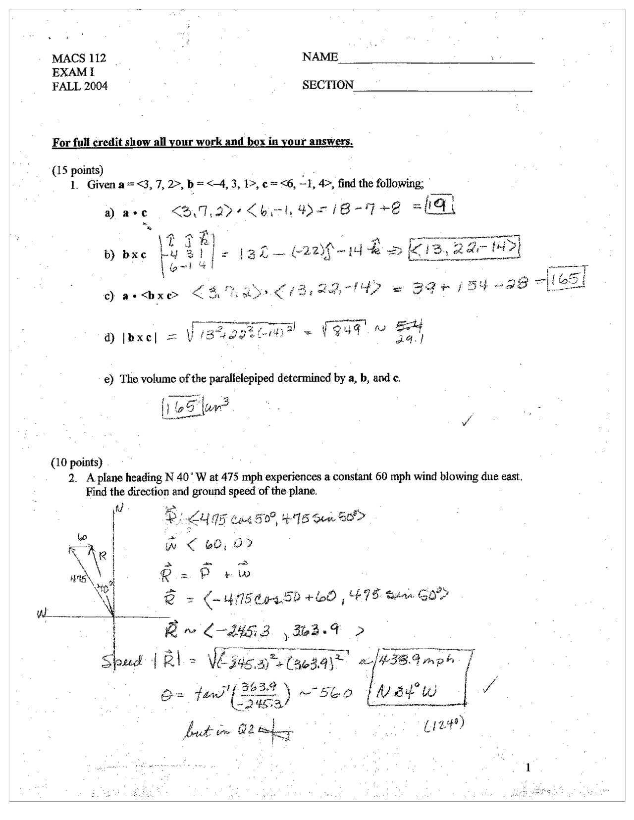 5 Solved Problems In Exam 4 On The Differential Equations Math 112