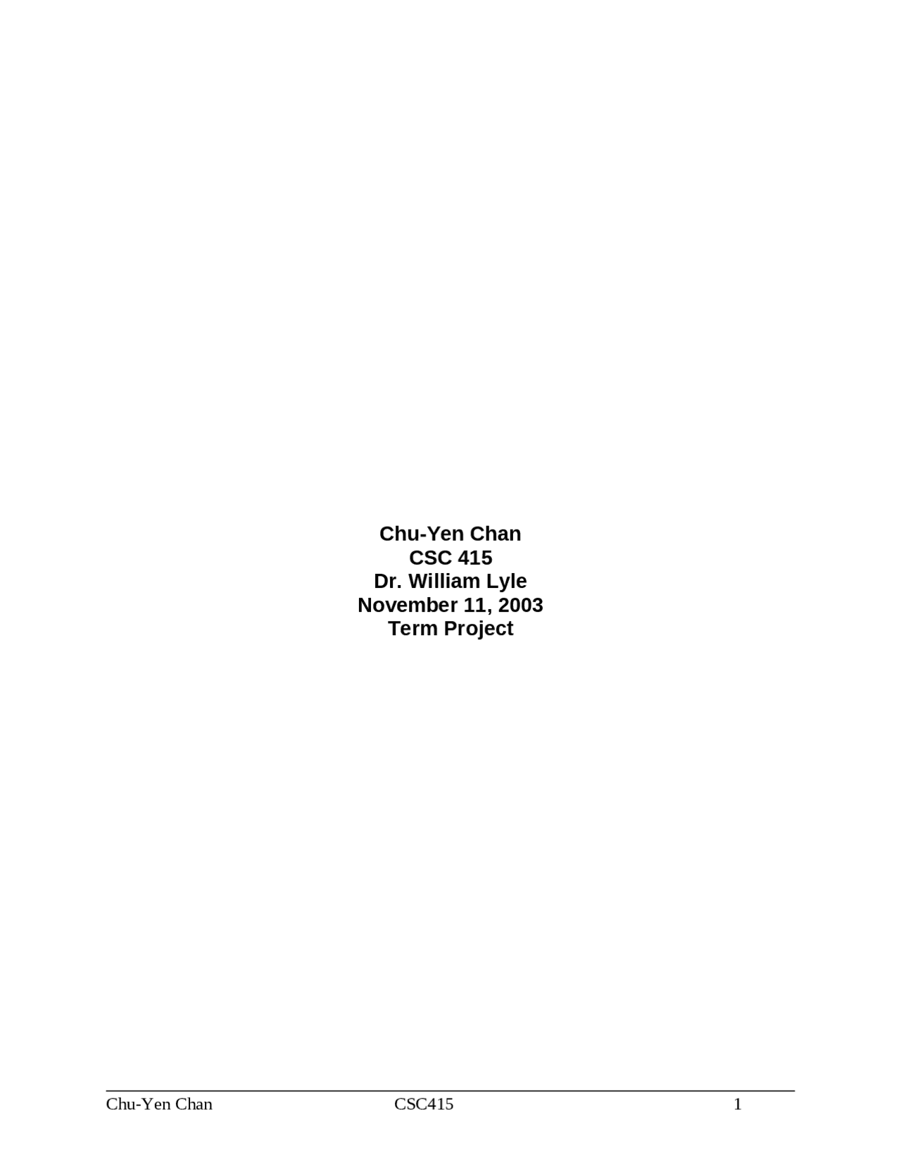 Quick Basic Design - Programming Languages - Project | CSC 415 | Study ...