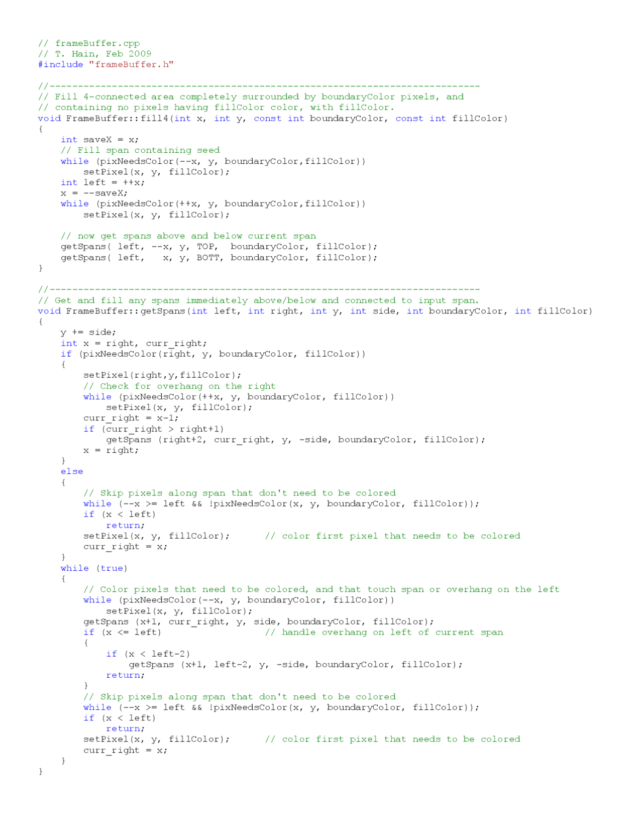 Notes On Frame Buffer In Computer Graphics Csc 413 Docsity