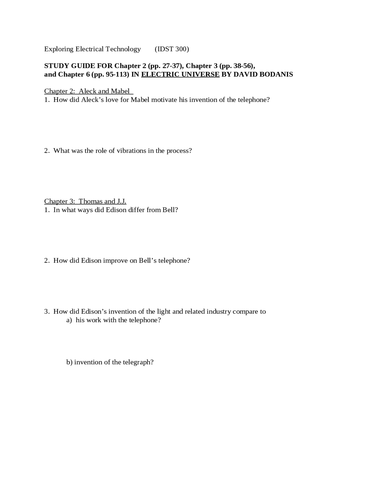 Exploring Electrical Technology - Appropriate Technology - Study Guide ...