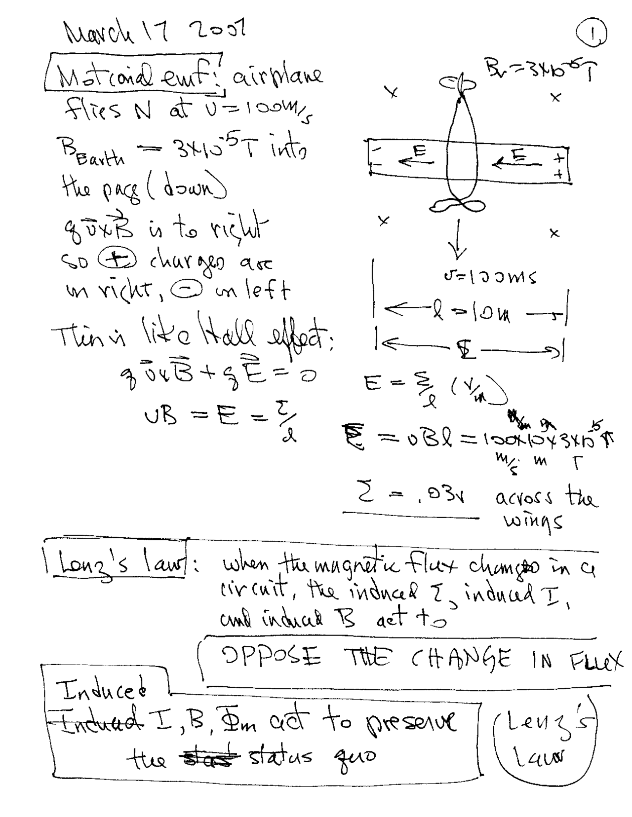 An Introduction To Induction In Physics Iii Ph 113 Docsity
