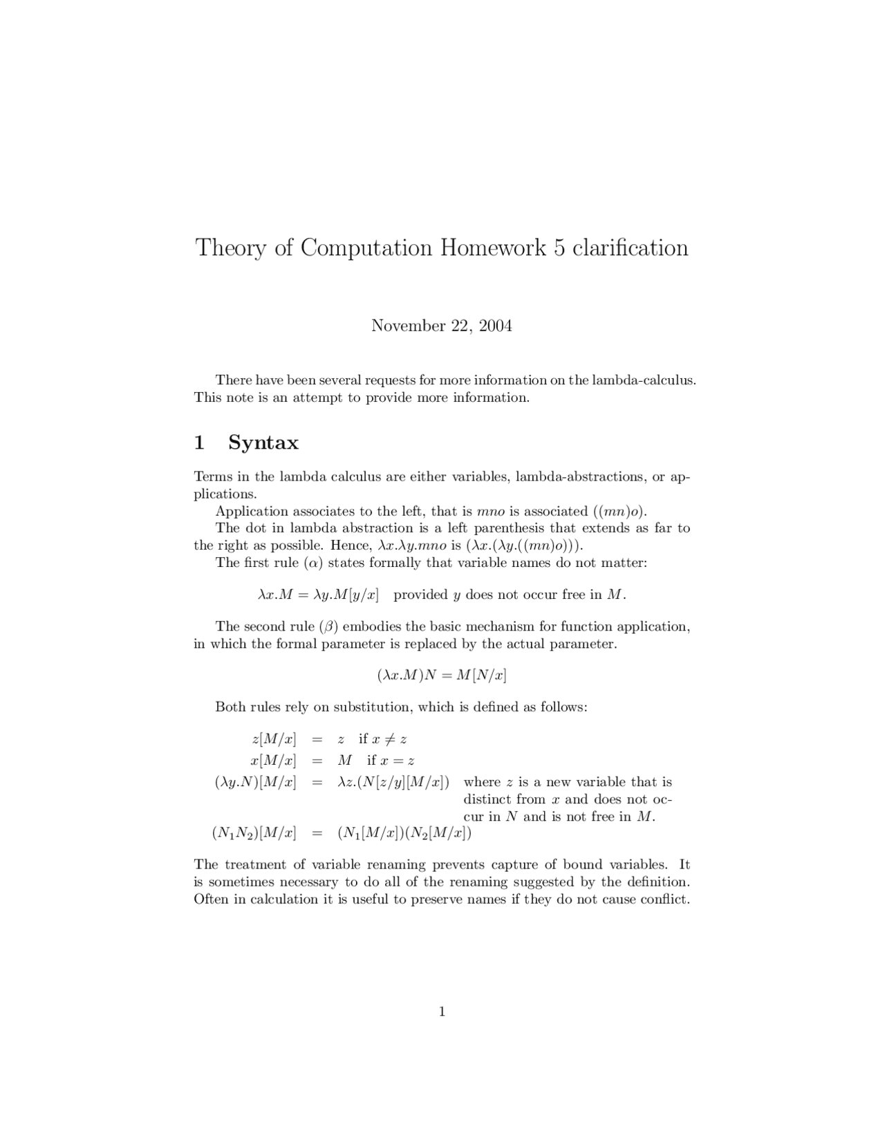 Solved Problems On Theory Of Computation Assignment 5 Cs 581 Docsity 5169