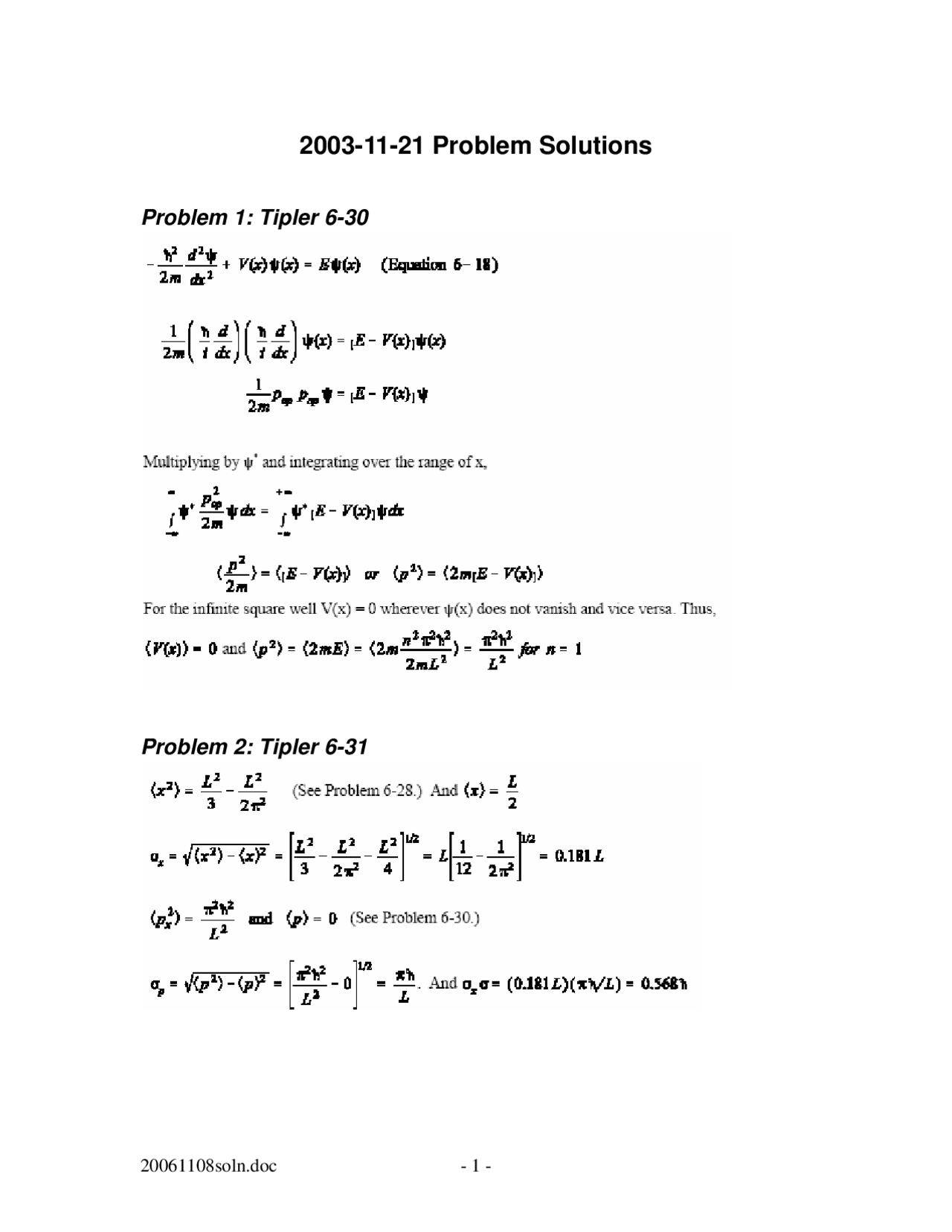 Elementary Modern Physics Questions With Solutions Phy 215 Docsity