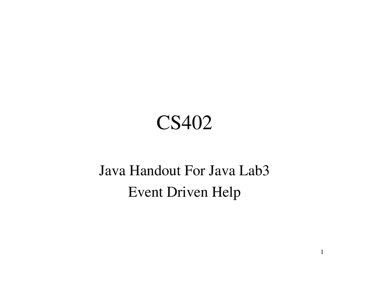 Java Event Handling: MouseListener, KeyListener, and BorderLayout | Lab ...