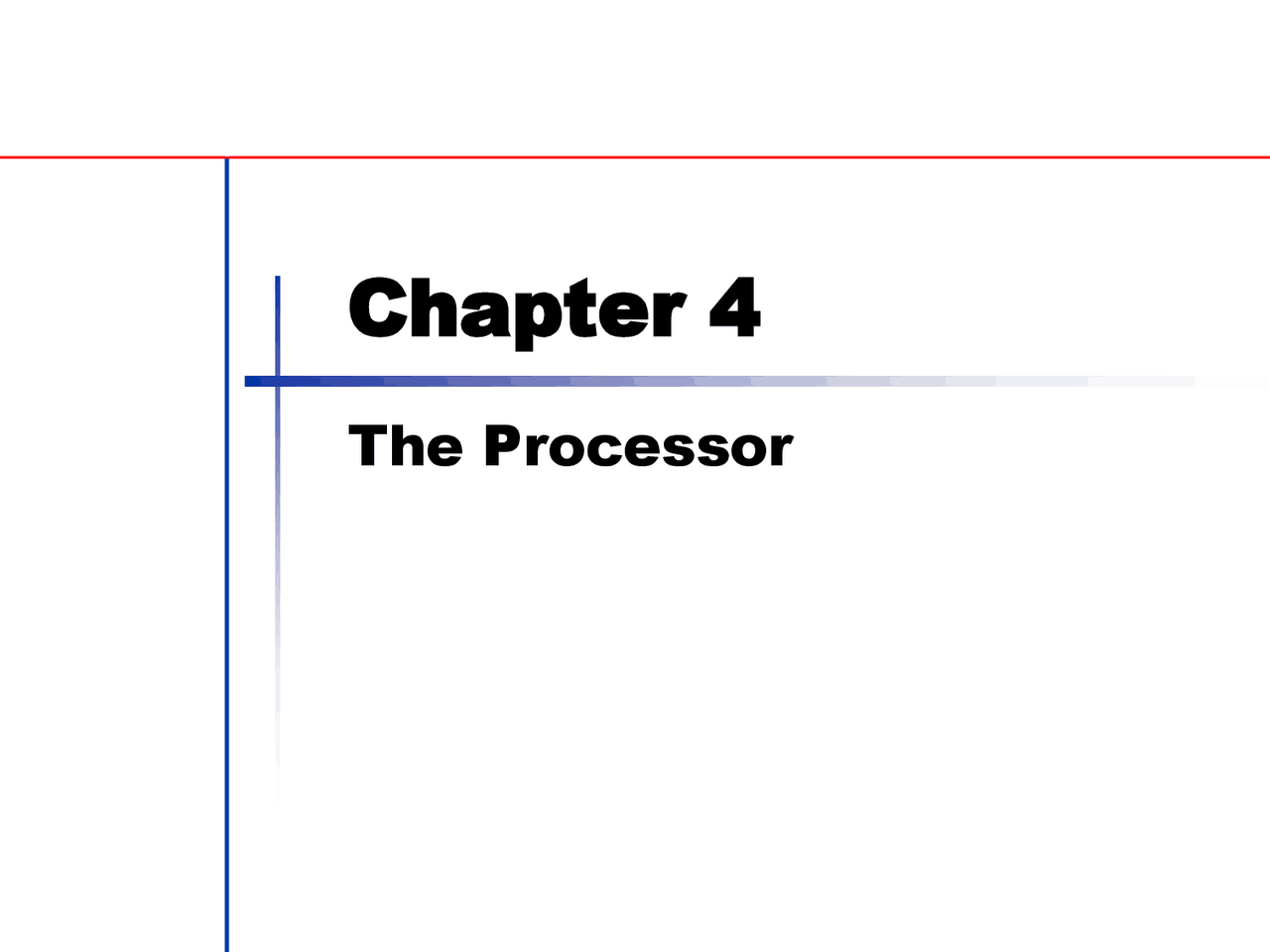 The Processor Computer Architecture Slides Cse 140 Docsity