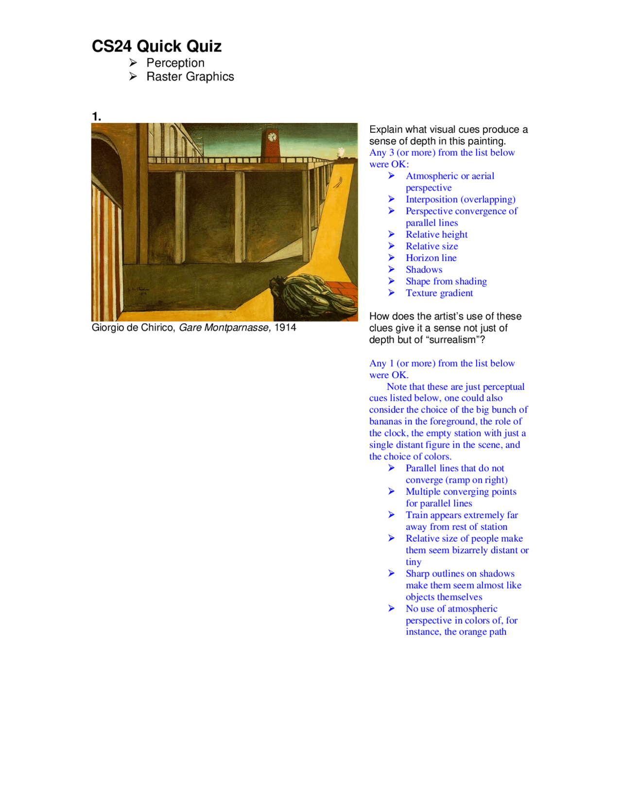 Solved Quiz Courses Of Interest To Concentrators In Computer Science