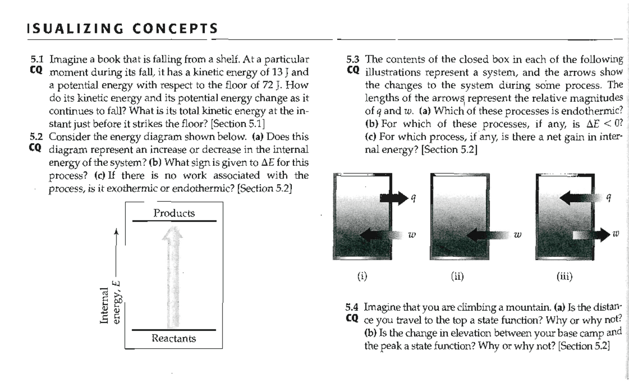 Visualizing Concepts Assignment General And Descriptive Chemistry