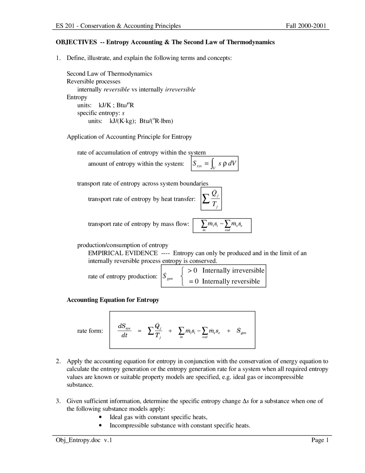 Understanding Entropy and Thermodynamics: Second Law and Conservation ...