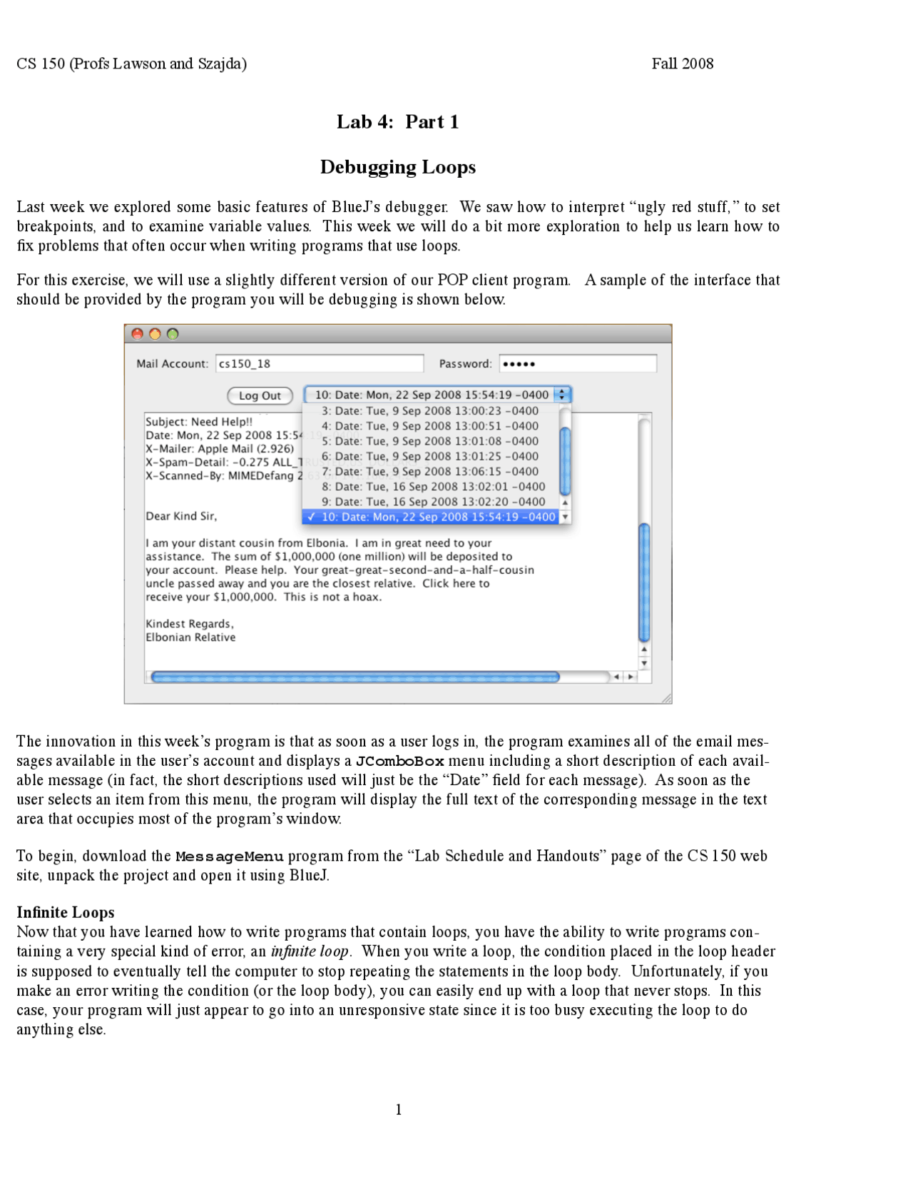 Debugging Loops Laboratory 4 Report Cmsc 150 Docsity