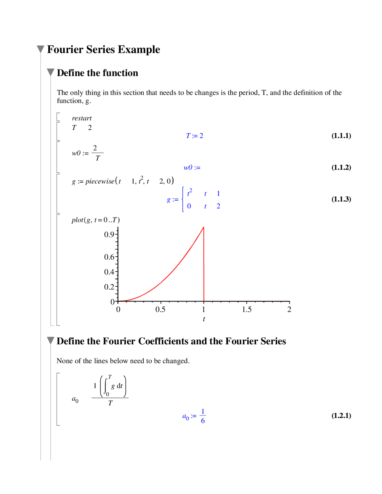 Lecture Notes On Fourier Series Vibration Analysis Em 406 Docsity