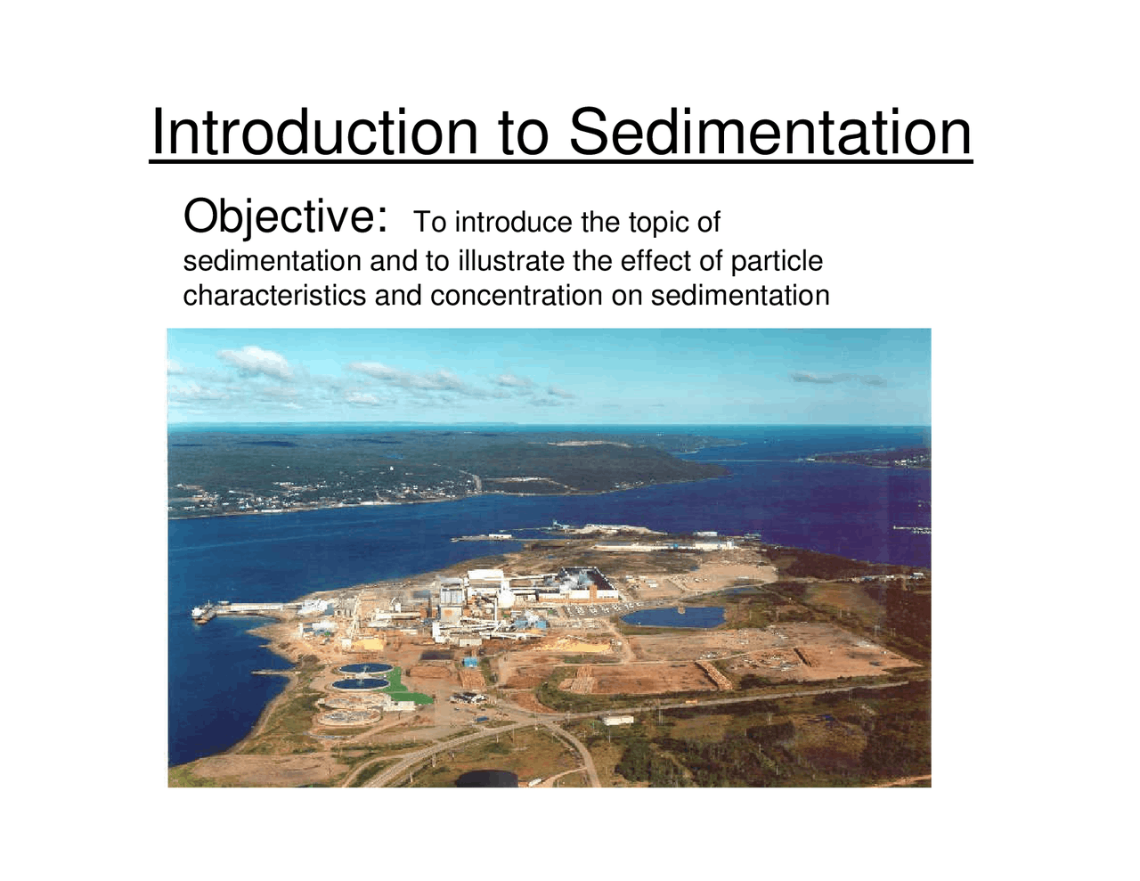 Introduction to Sedimentation - Lecture Notes | PAPR 3531 | Study notes ...