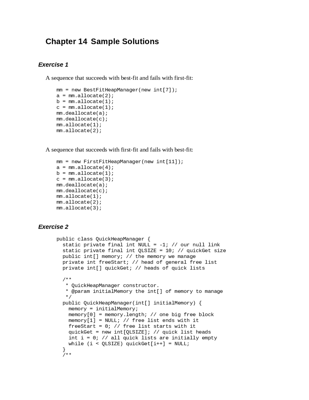 Solved Examples Of Organization Of Programming Language Final Exam