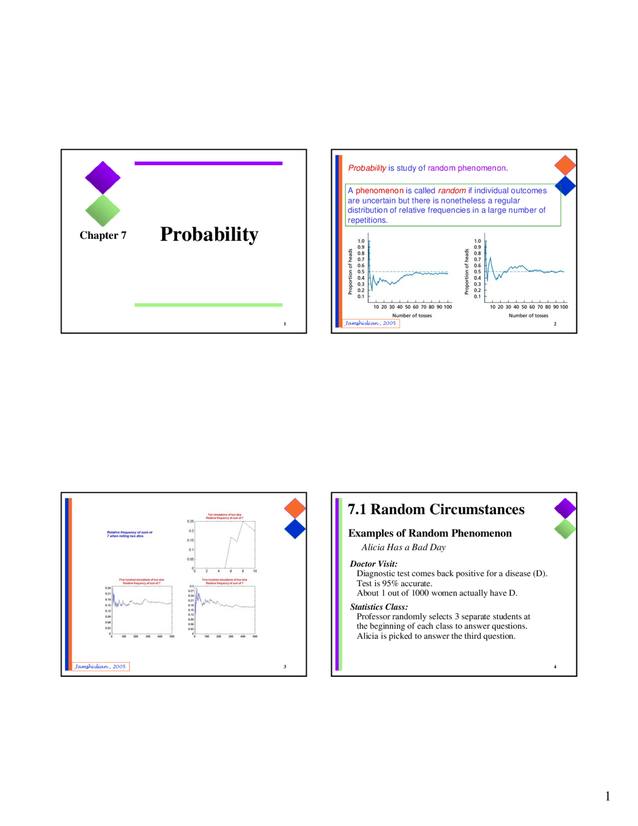 Lecture Notes on Probability - Introduction to Probability and ...