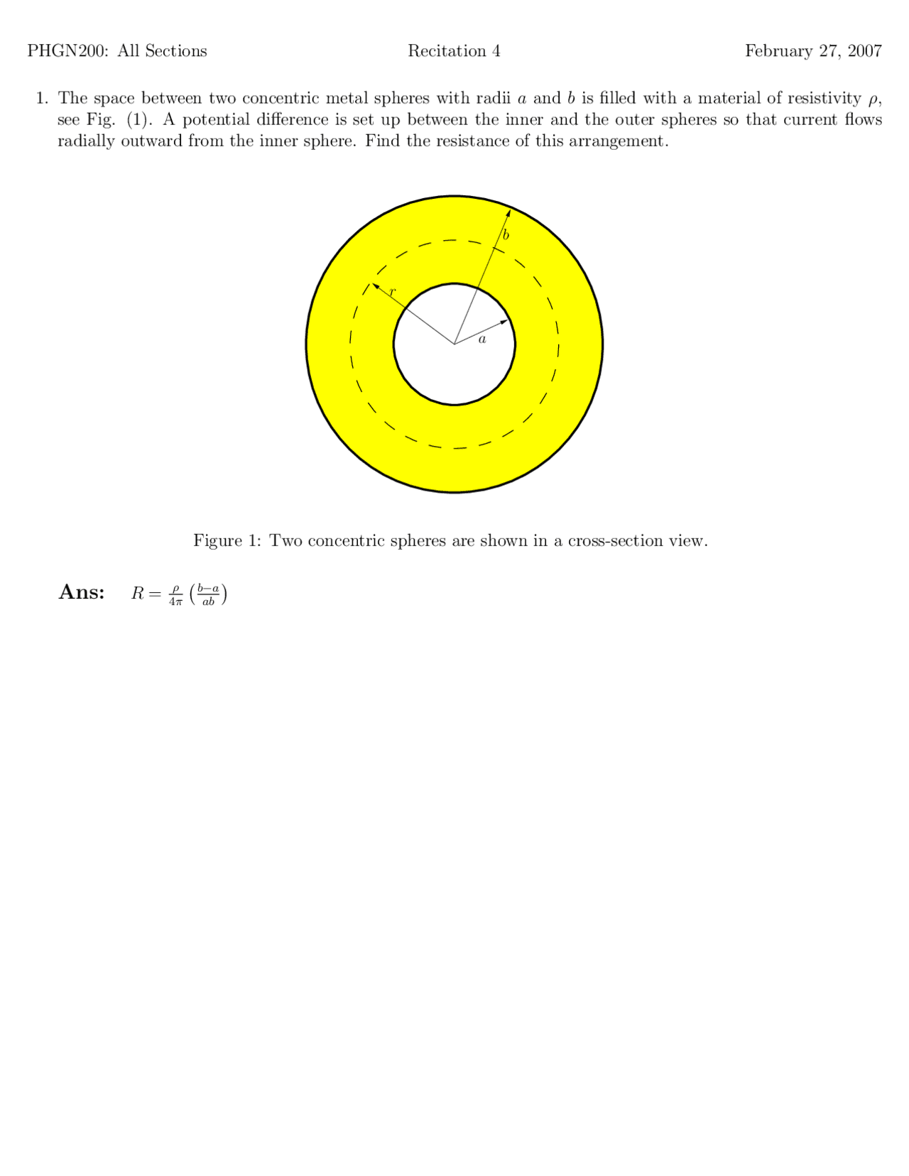 Solved Exam For Physics Ii Electromagnetism And Optics Phgn 200