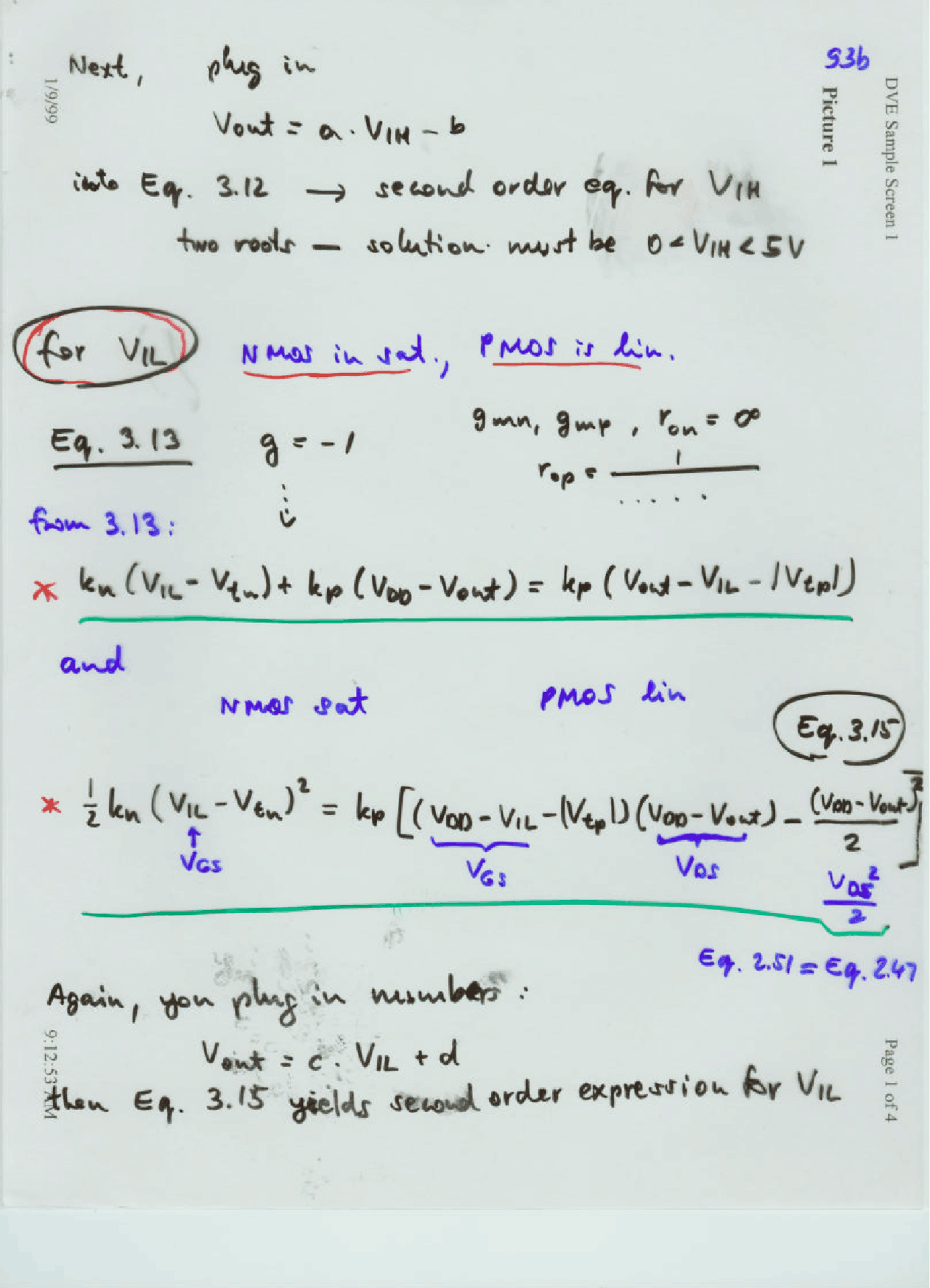 Notes for Exam Review - Digital Electronics | ECE 4500 - Docsity