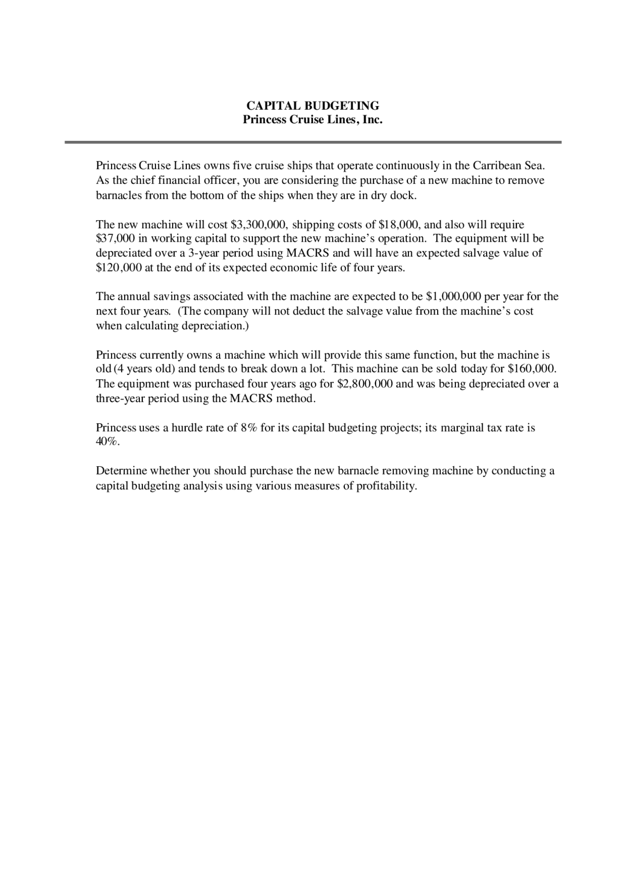 Principles Of Finance Lecture Notes Fin 330 Docsity