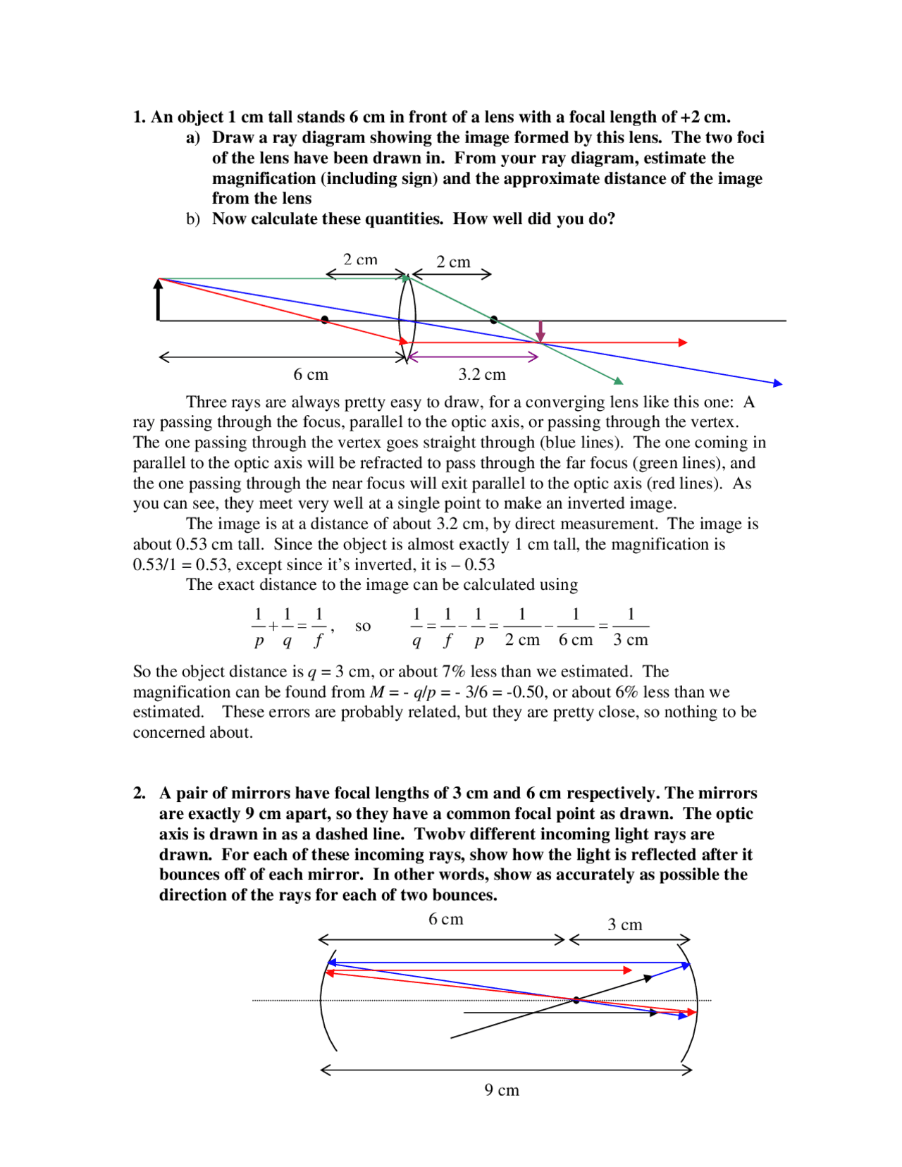 General Physics Ii Assignment With Solved Questions Phy 114 Docsity