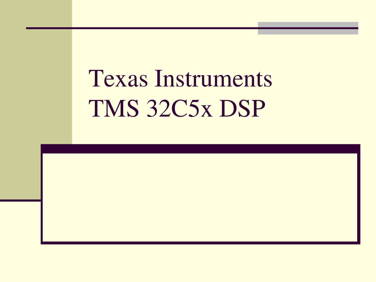 Characteristics of Taxes Instruments - Lecture Slides | ELEC 5260 - Docsity