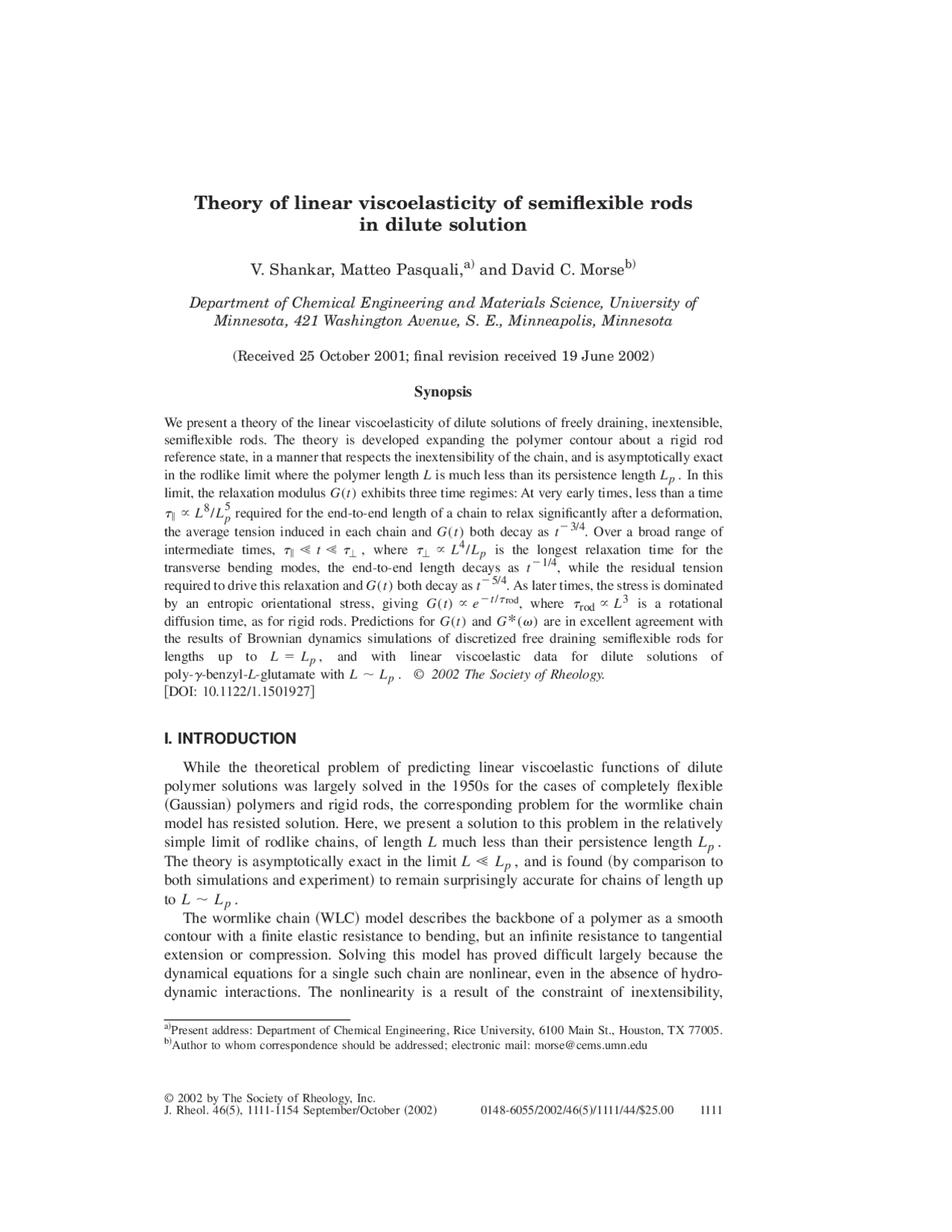 Theory Of Linear Viscoelasticity Of Semiflexible Rods In Dilute