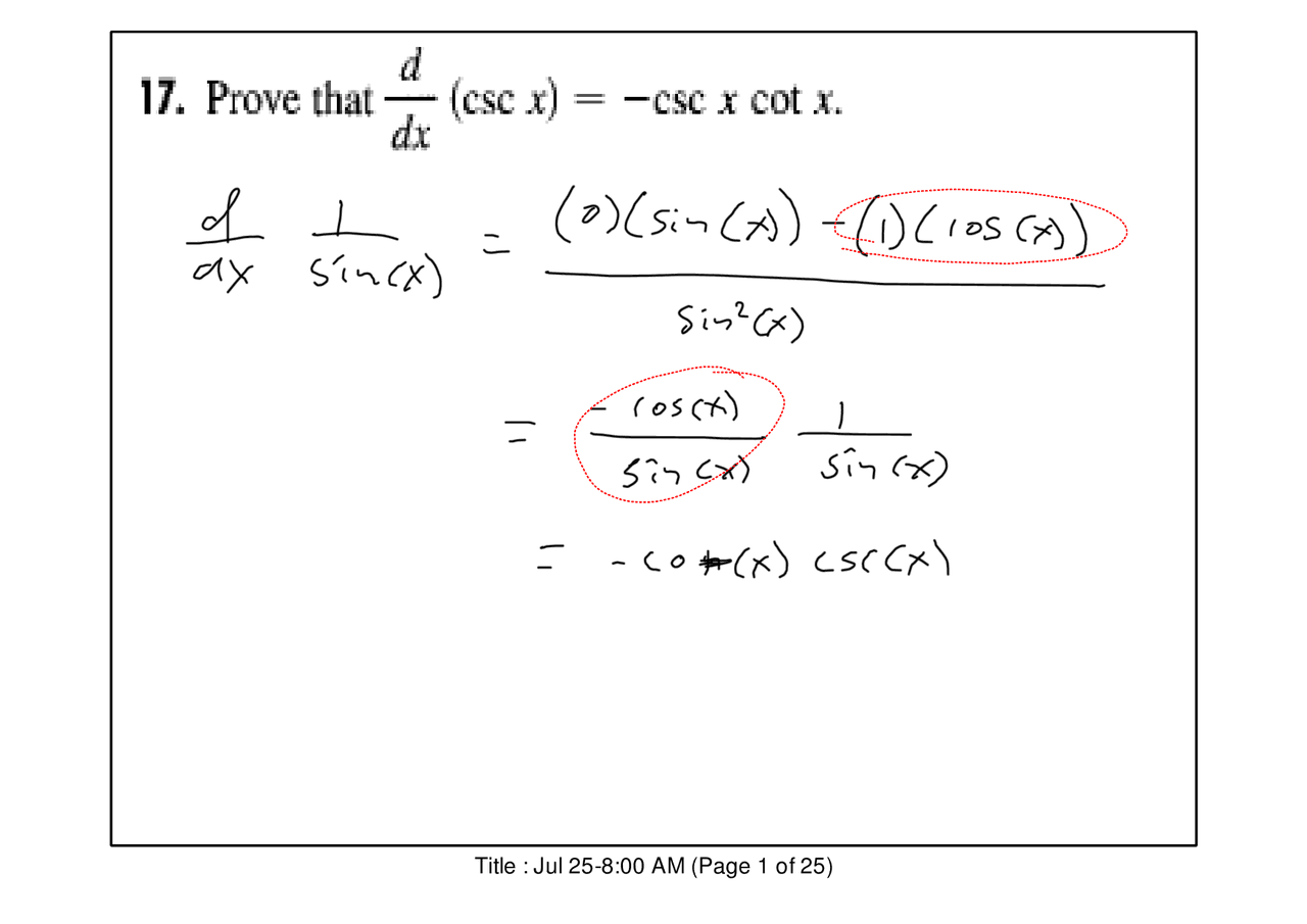 25 Questions On Calculus Analytic Geometry Ii With Solutions Math 251