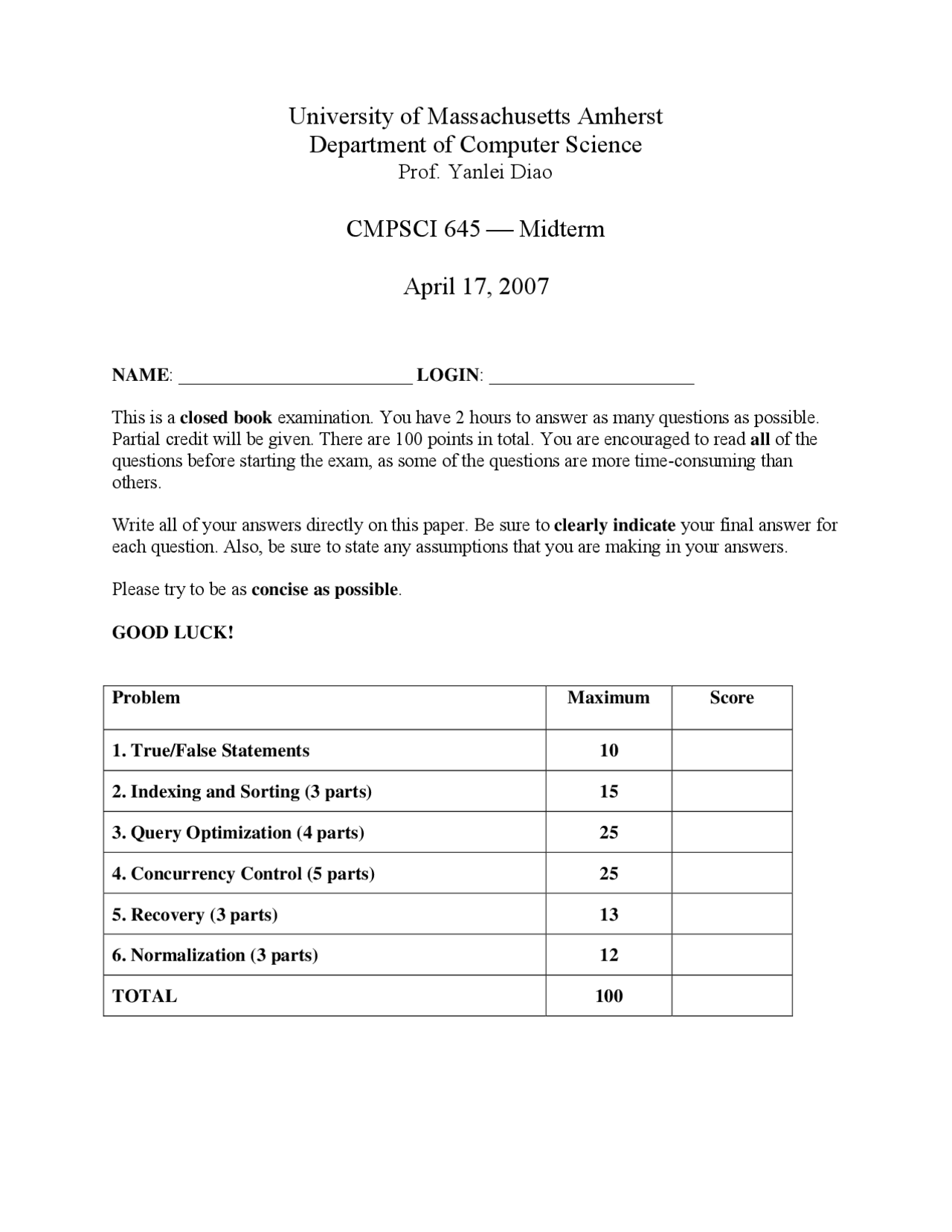 Solved Questions On Database Designing And Implementation Mid Term 0787