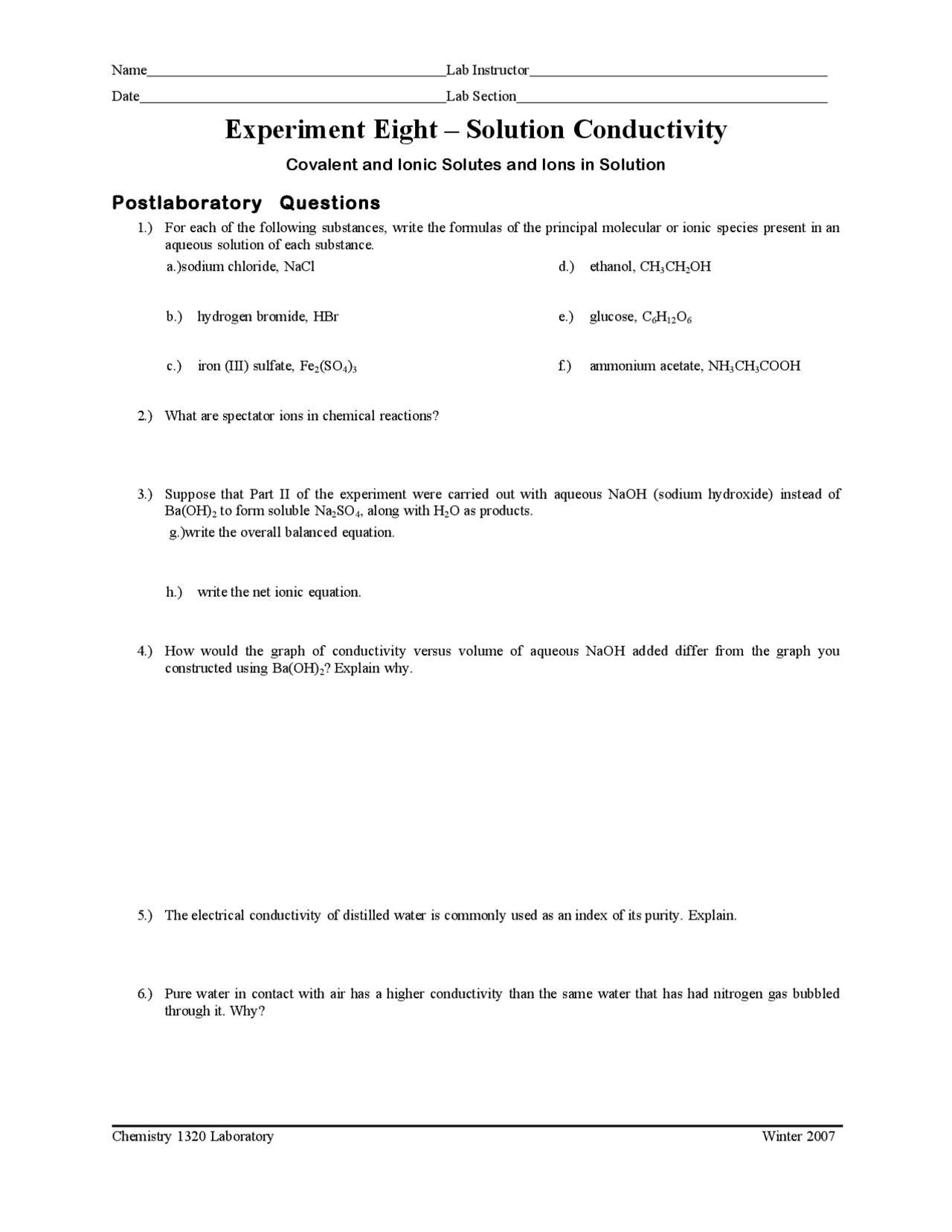 Solution Conductivity Covalent And Ionic Solutes And Ions In Solution