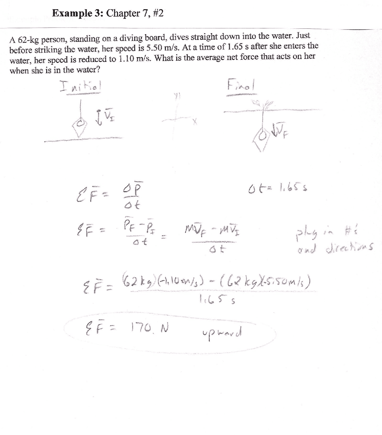 Example 3 with Solution - Essential Physics | PHYS 200 - Docsity