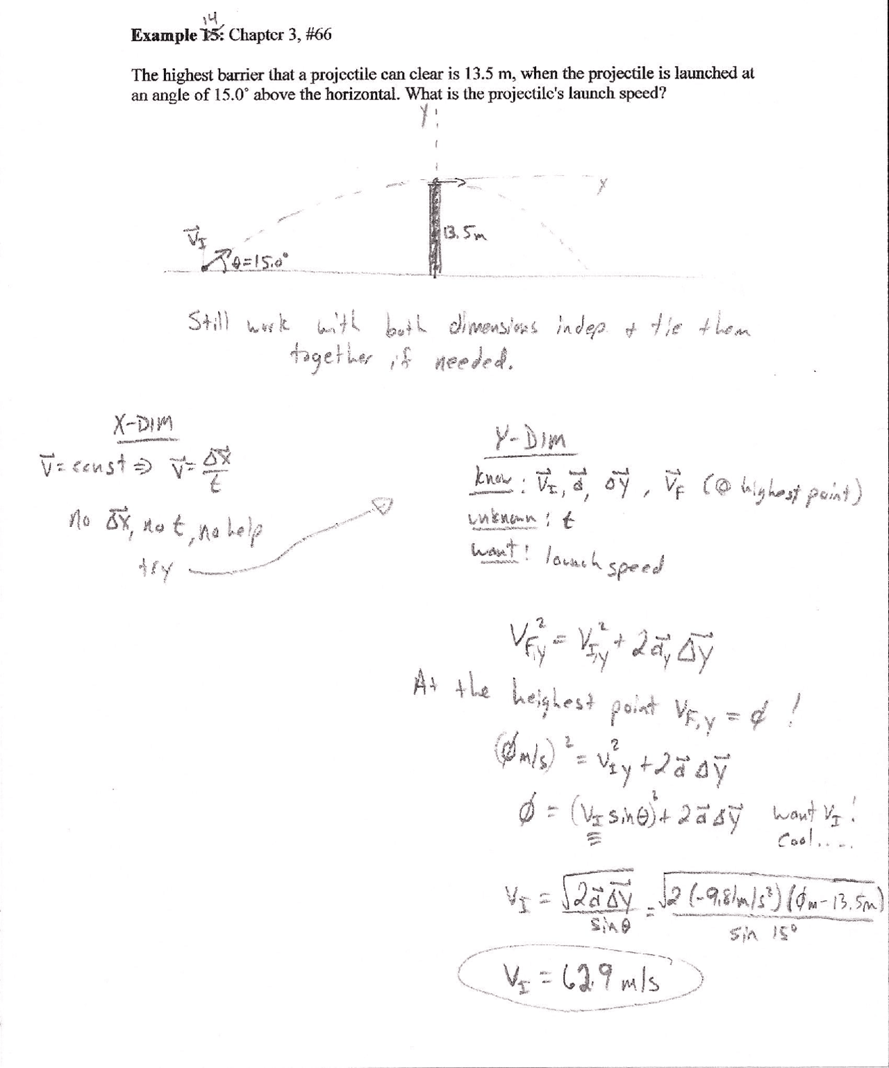 Essential Physics Problems With Solutions Phys 200 Docsity