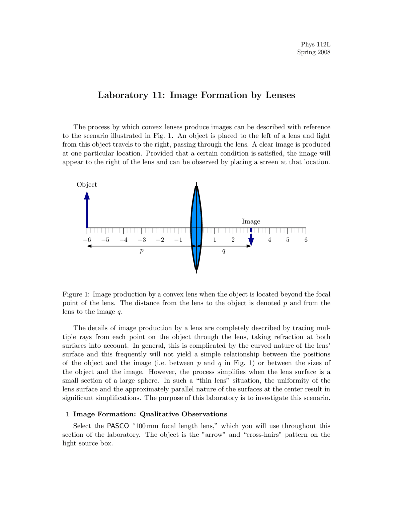Simple Harmonic Motion - General Physics - Lab 12 | PHYS 112 - Docsity