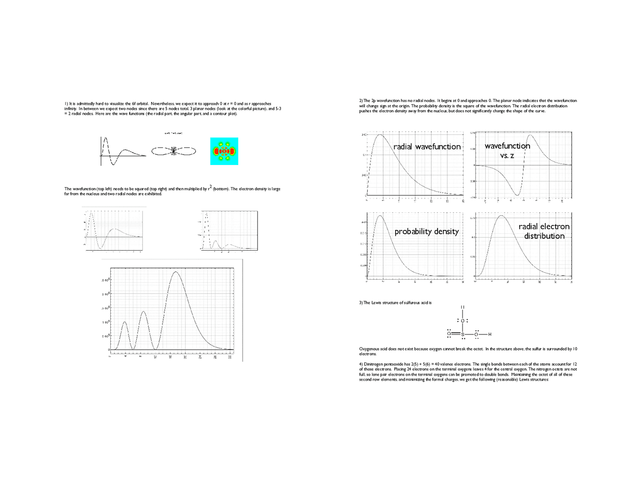 General Chemistry I Assignment 5 Solutions Chem 121 Docsity