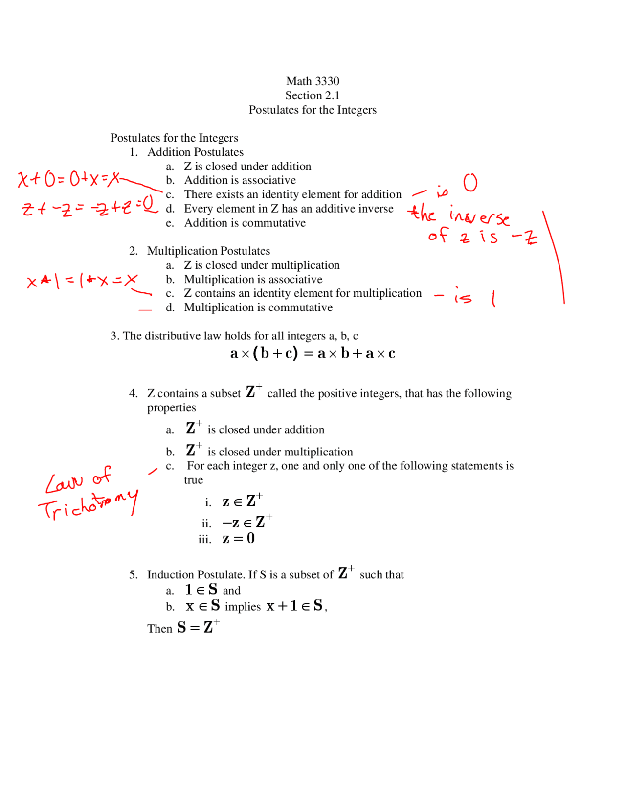 Assignment Questions With Solutions Abstract Algebra Math 3330