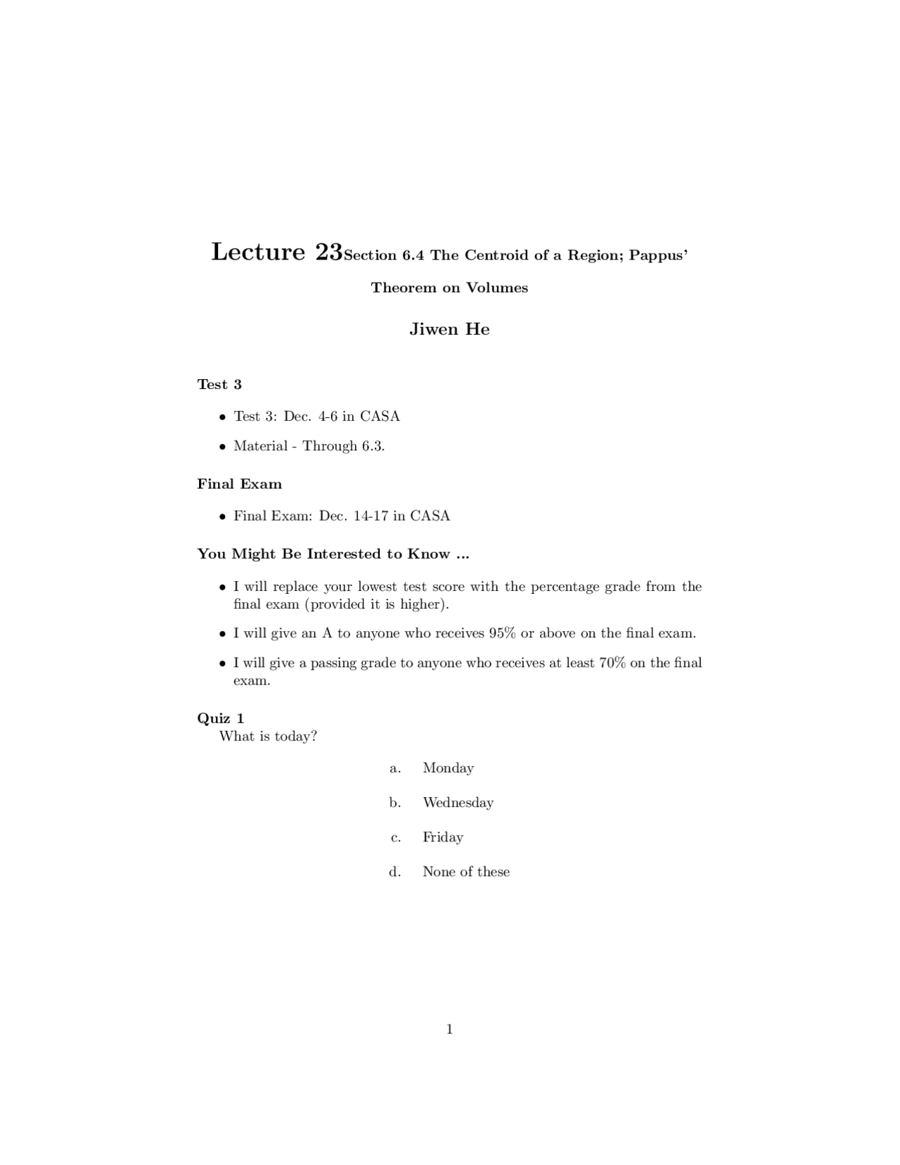 Pappus Theorem on Volumes - Questions with Solution | Calculus I | MATH ...