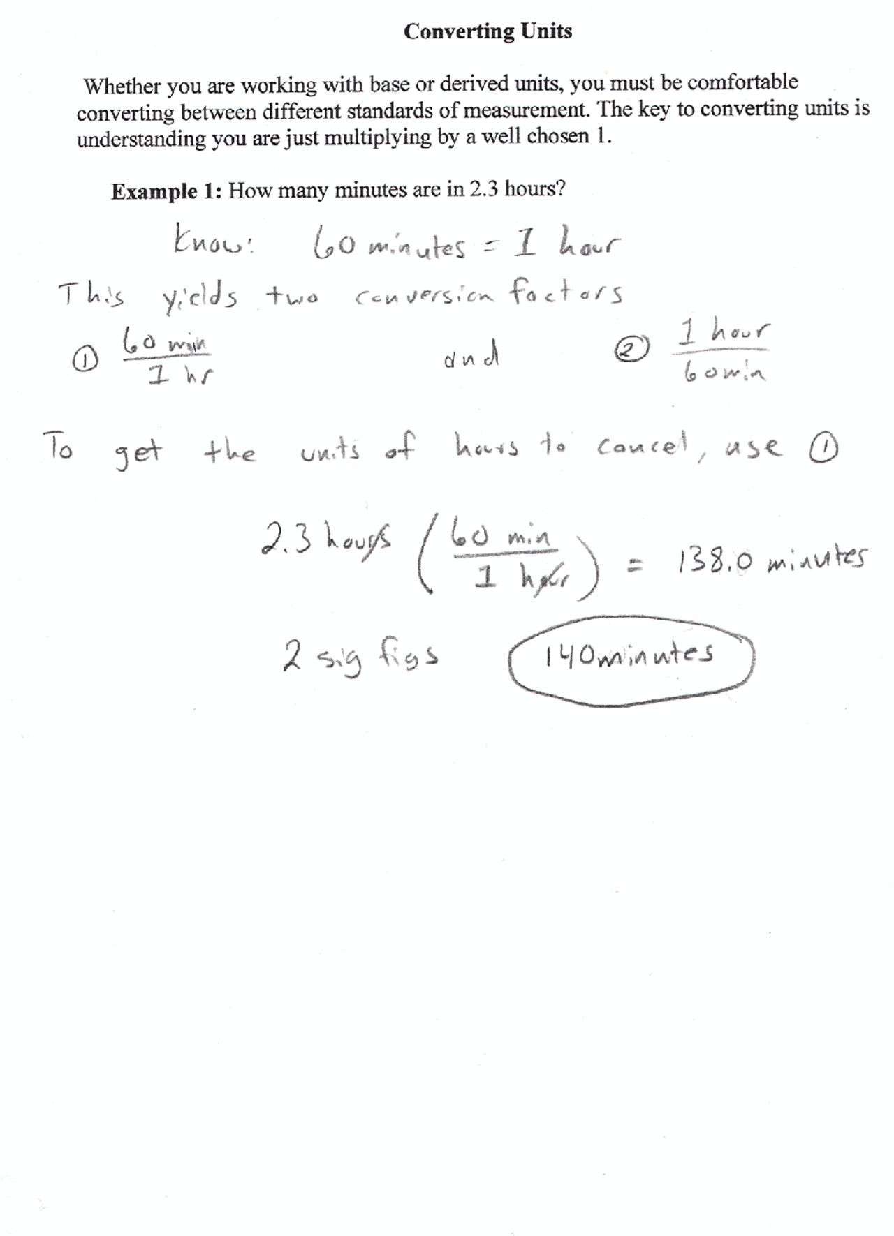 Solved Example Of Converting Units Of Essential Physics Phys 200