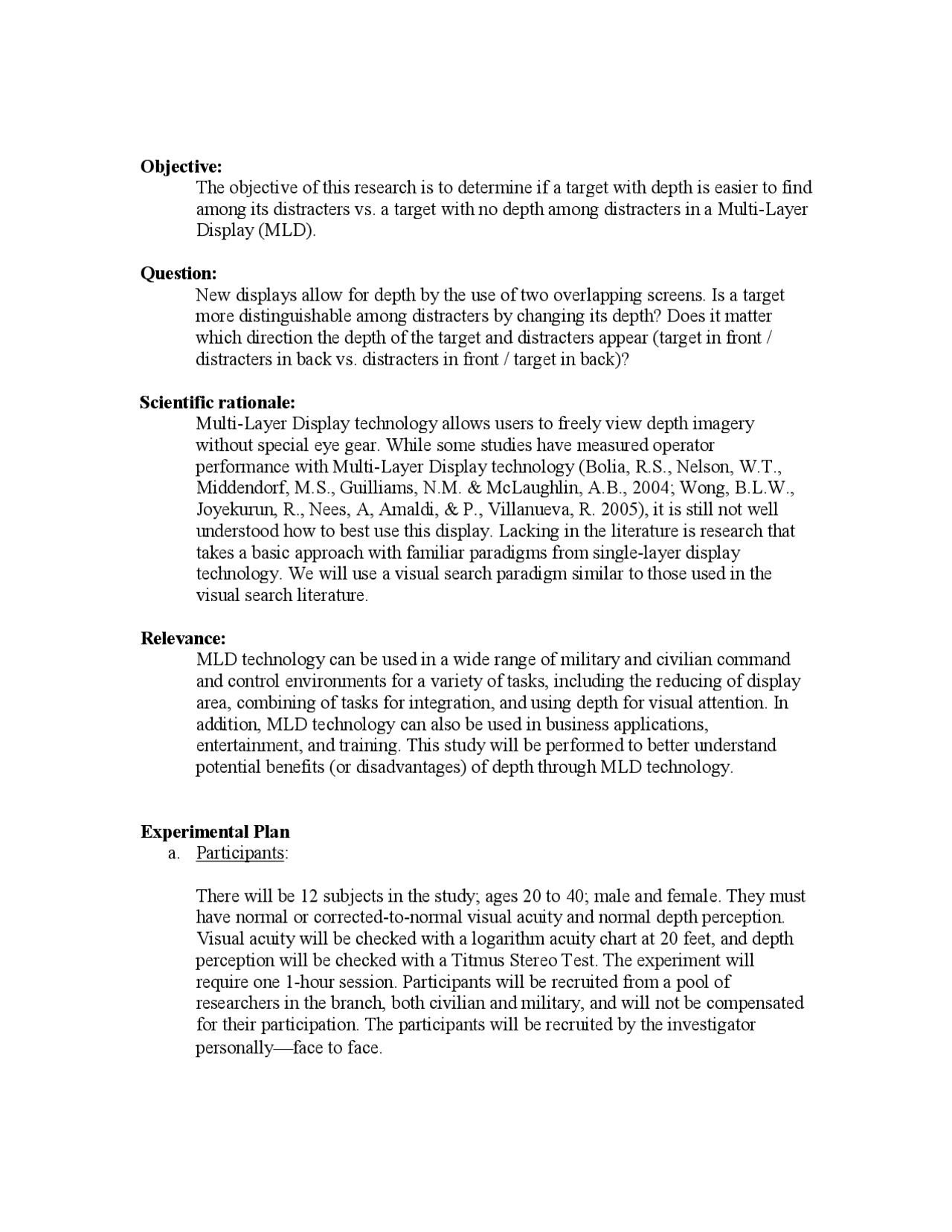 Project Report on Experimental Research and Evaluation in HFE | HFE 734 - Docsity