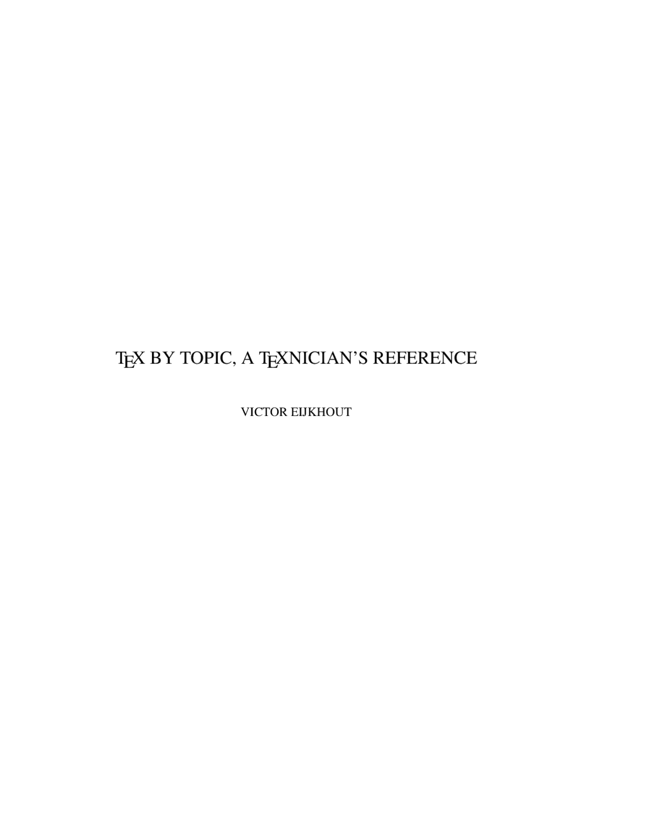 The Structure Of The Tex Processor Lecture Notes The 125 Docsity