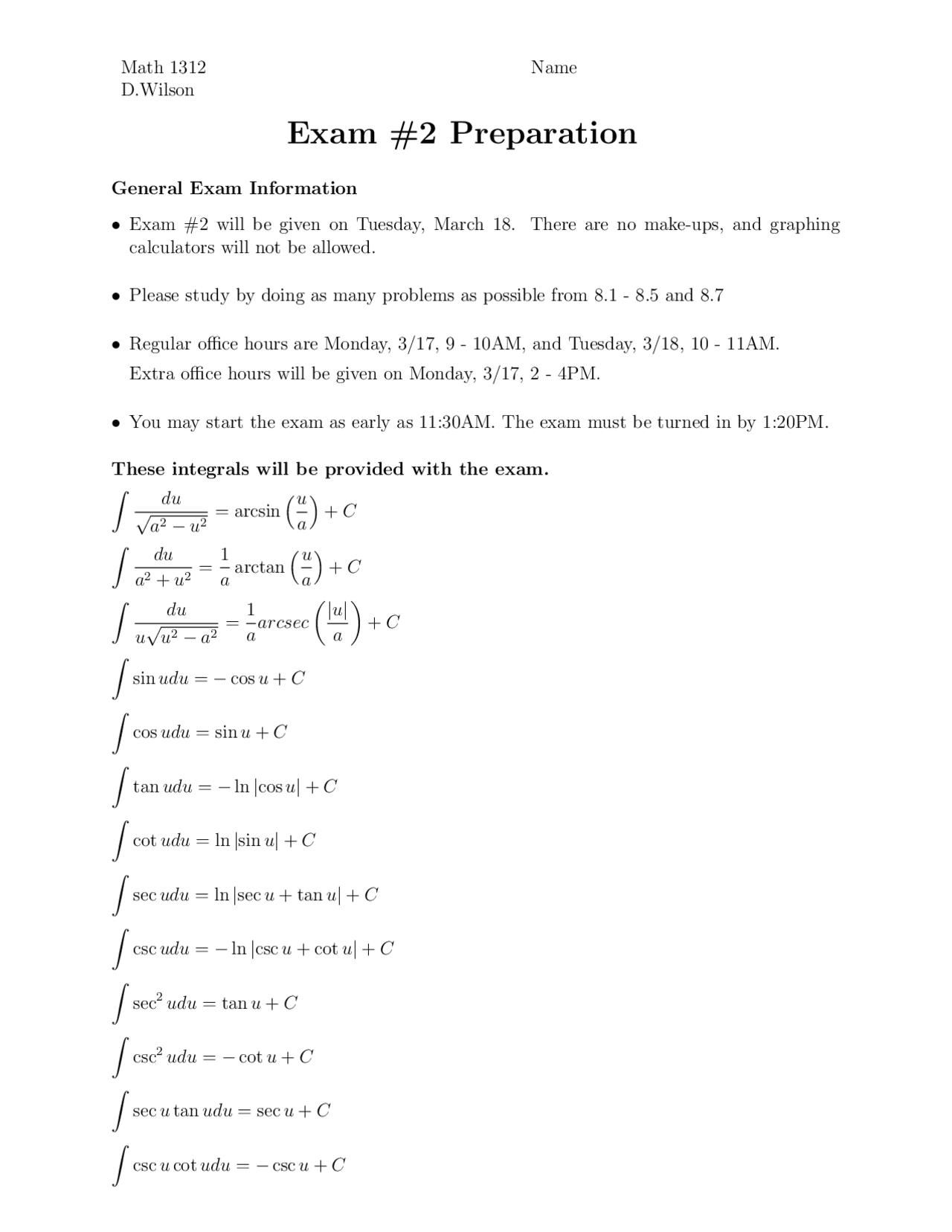 3 Problems On Partial Fractions Limits And Integrals Exam 2 Math