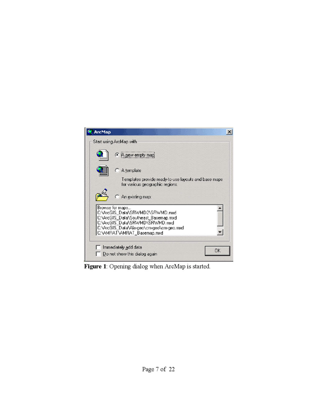 How To Use Software Arcmap Gis Apps I Environment C Gy 461 Docsity