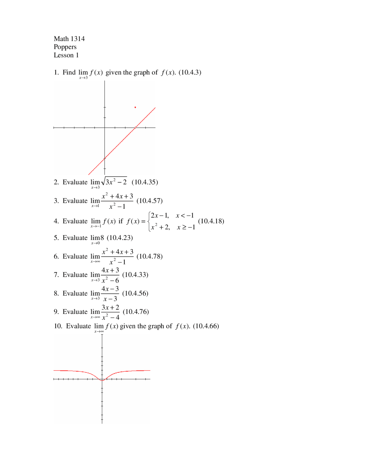 Assignment Unsolved Questions Calculus For Business Life Science