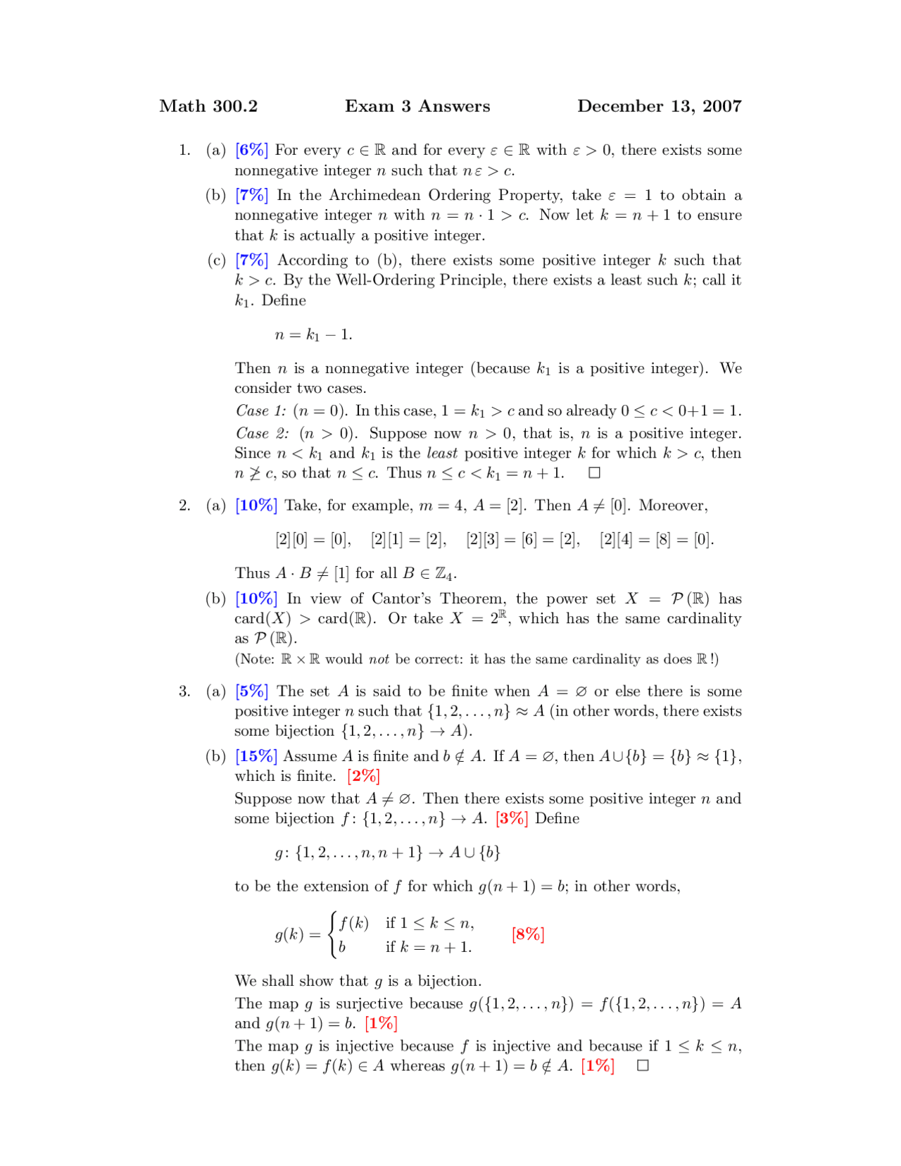 5 Questions With Answers Fundamentals Concepts Of Mathematics Math
