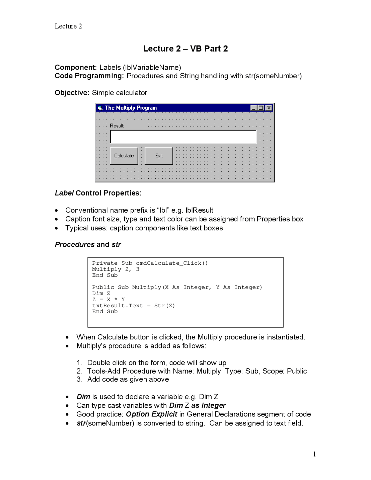 Notes On Vb Part Ii St Power Planning Design Mem 800 Docsity