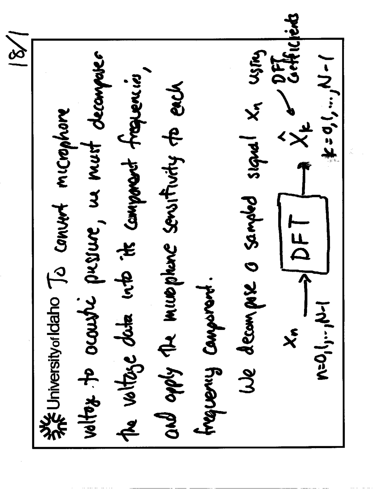 Microphone Voltage Handwritten Notes Me 413 Docsity