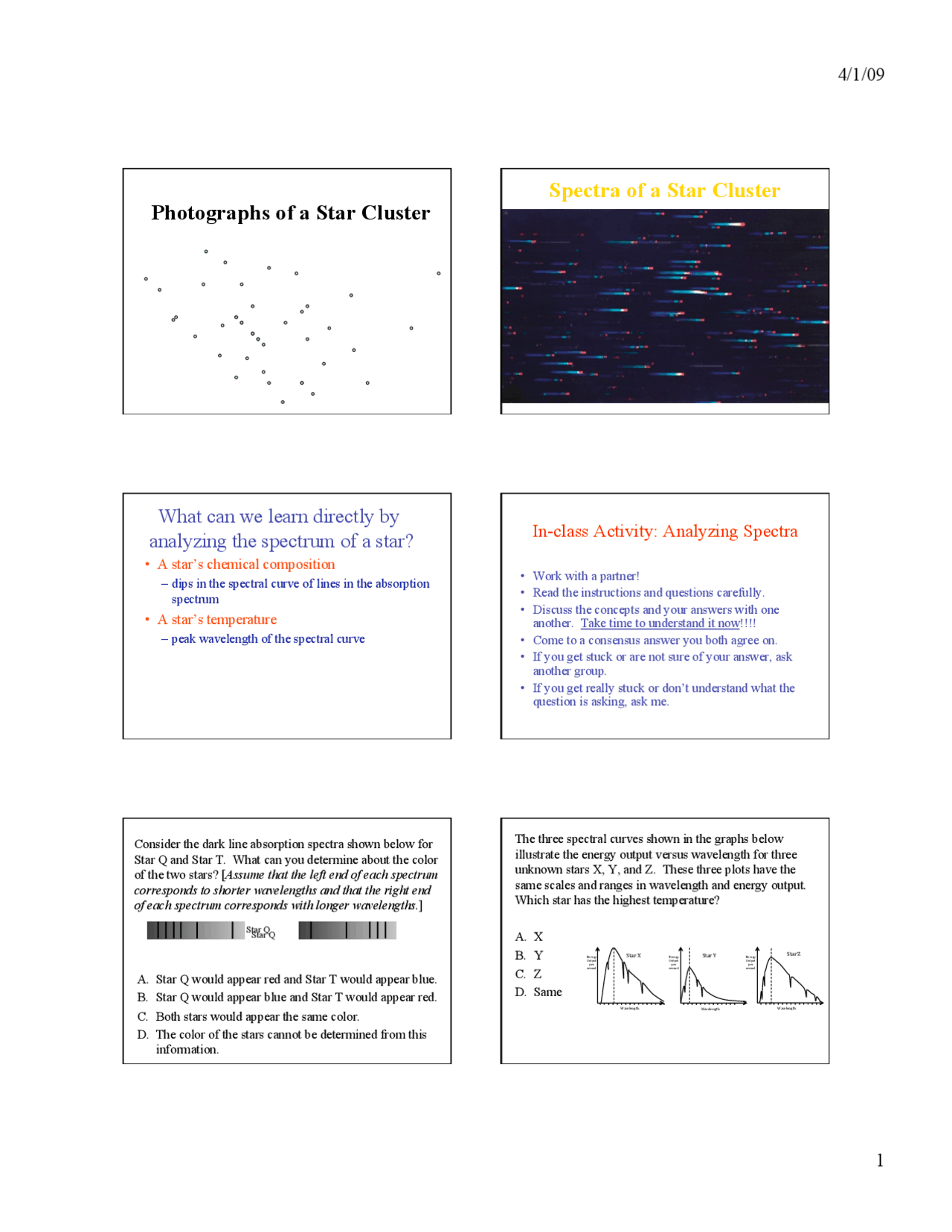 The Doppler Effect Lecture Slides Astr 104 Docsity