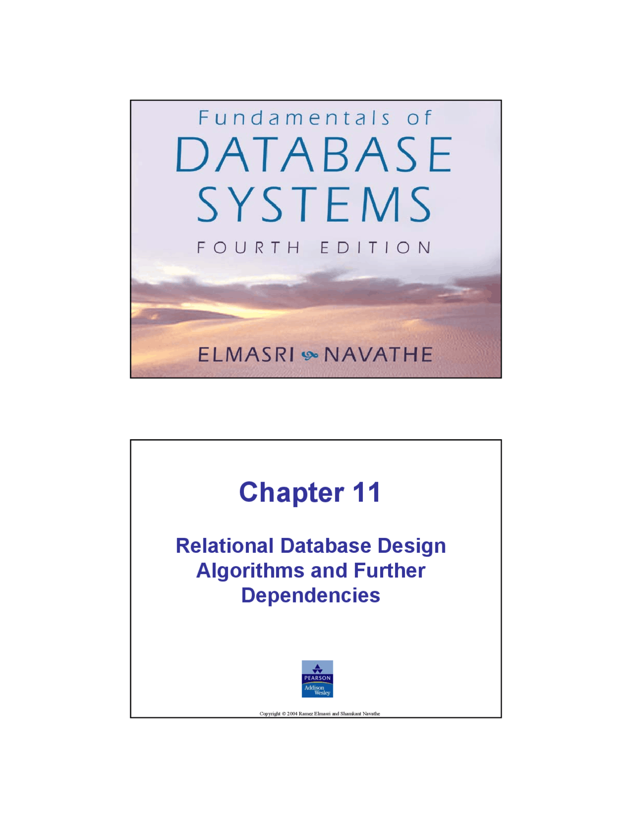 Relational Database Design Algorithms And Further Dependencies Lecture Slides Cs 6400 Docsity